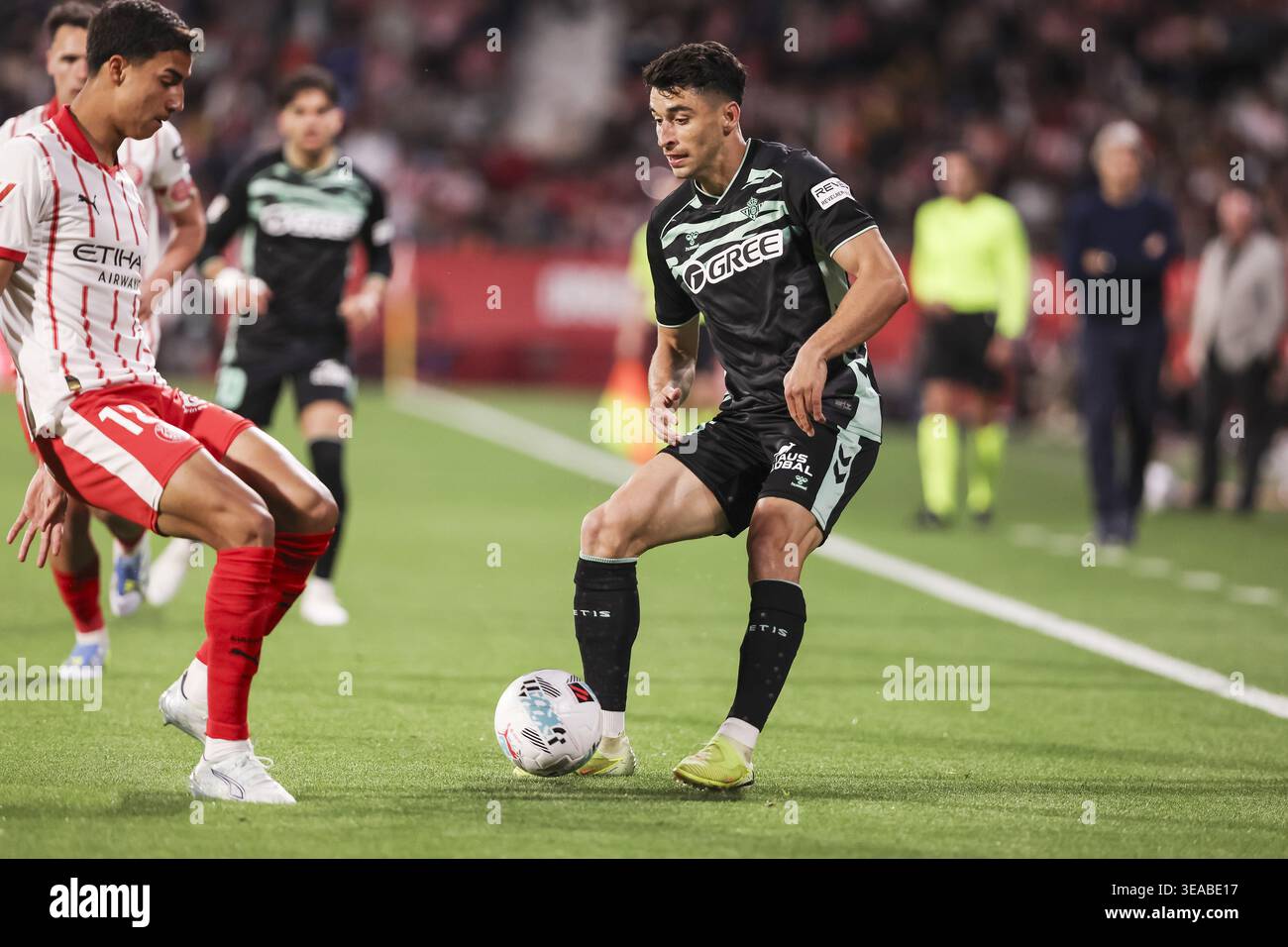 Marc Roca of Real Betis during the Spanish championship LaLiga football ...