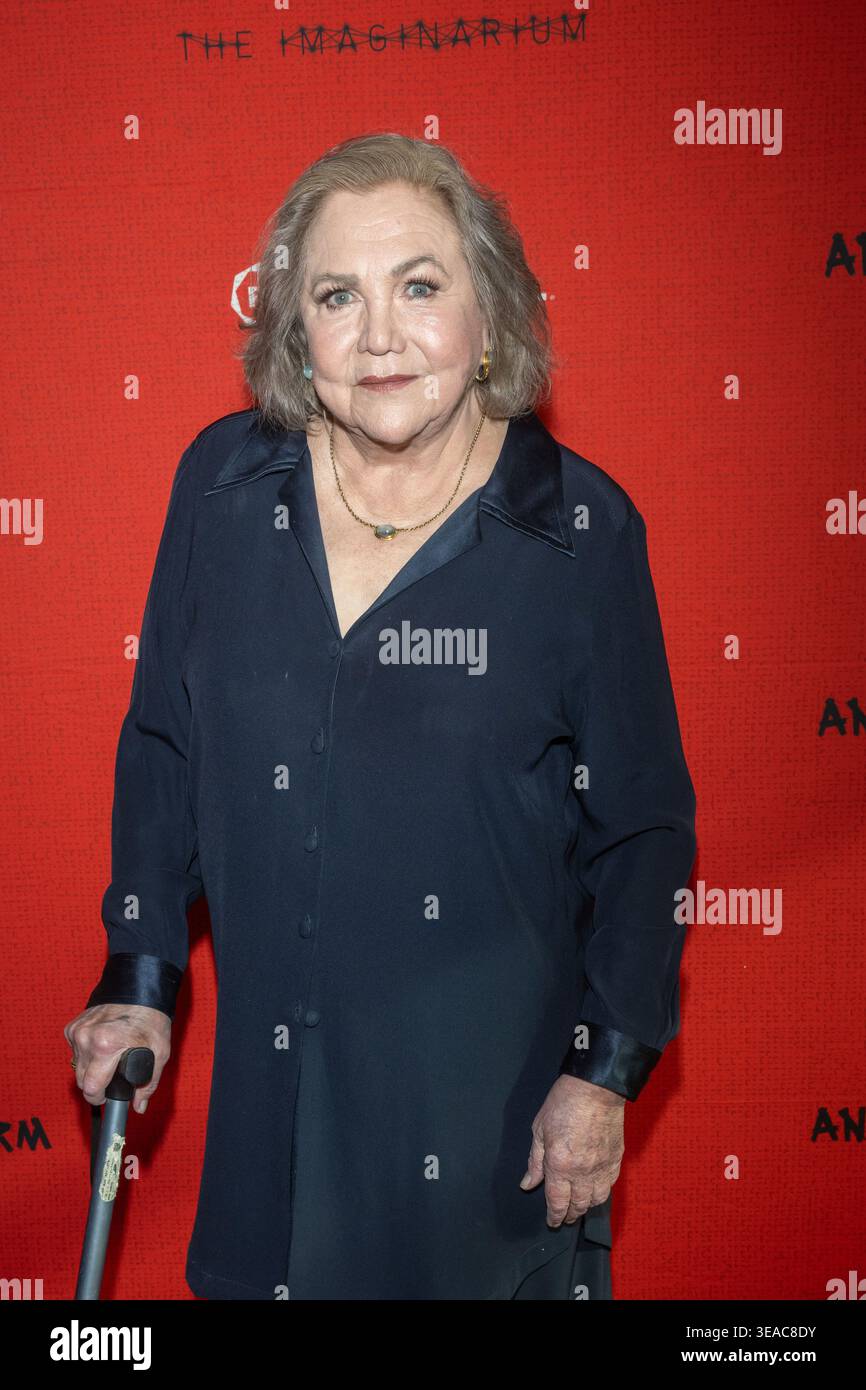 Kathleen Turner attends the "Animal Farm" New York Premiere at Regal ...