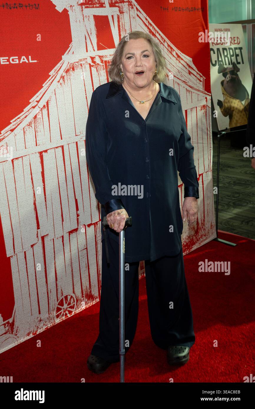 Kathleen Turner attends the "Animal Farm" New York Premiere at Regal ...