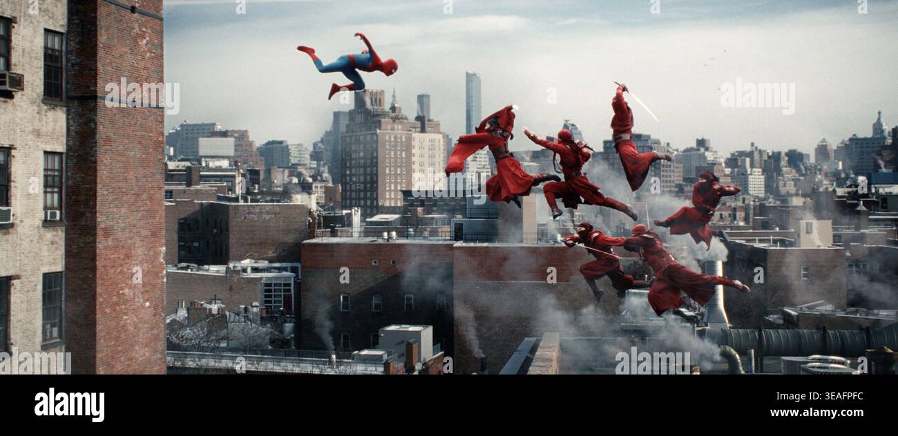 Spider man brand new day film hi-res stock photography and images - Alamy