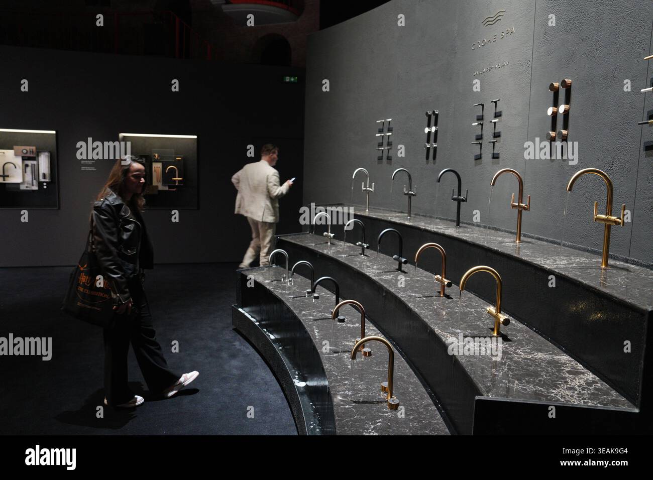 Milan, Italy. 22nd Apr, 2026. Milan, Grohe Sanctuary of Water ...
