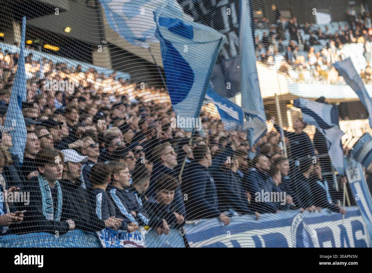 MALMÖ 2026-04-23When in front of the stands during Thursday's football ...