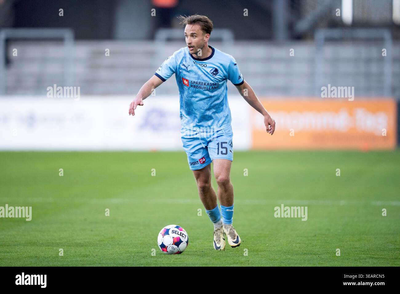 Randers FC's Martin Sjoelstad during the match between Randers FC and ...