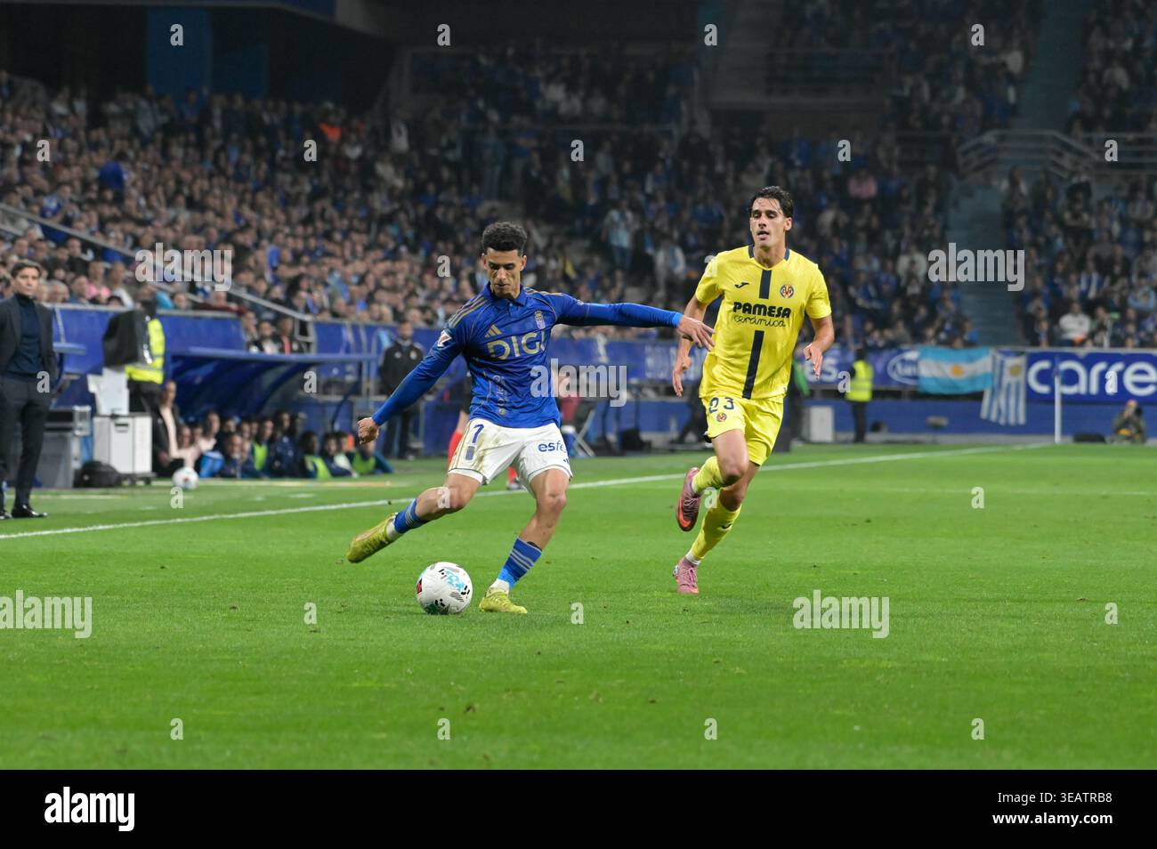 23rd April 2026; Carlos Tartiere, Oviedo, Spain; La Liga Football, Real ...
