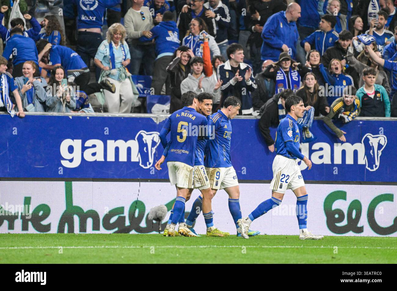 23rd April 2026; Carlos Tartiere, Oviedo, Spain; La Liga Football, Real ...