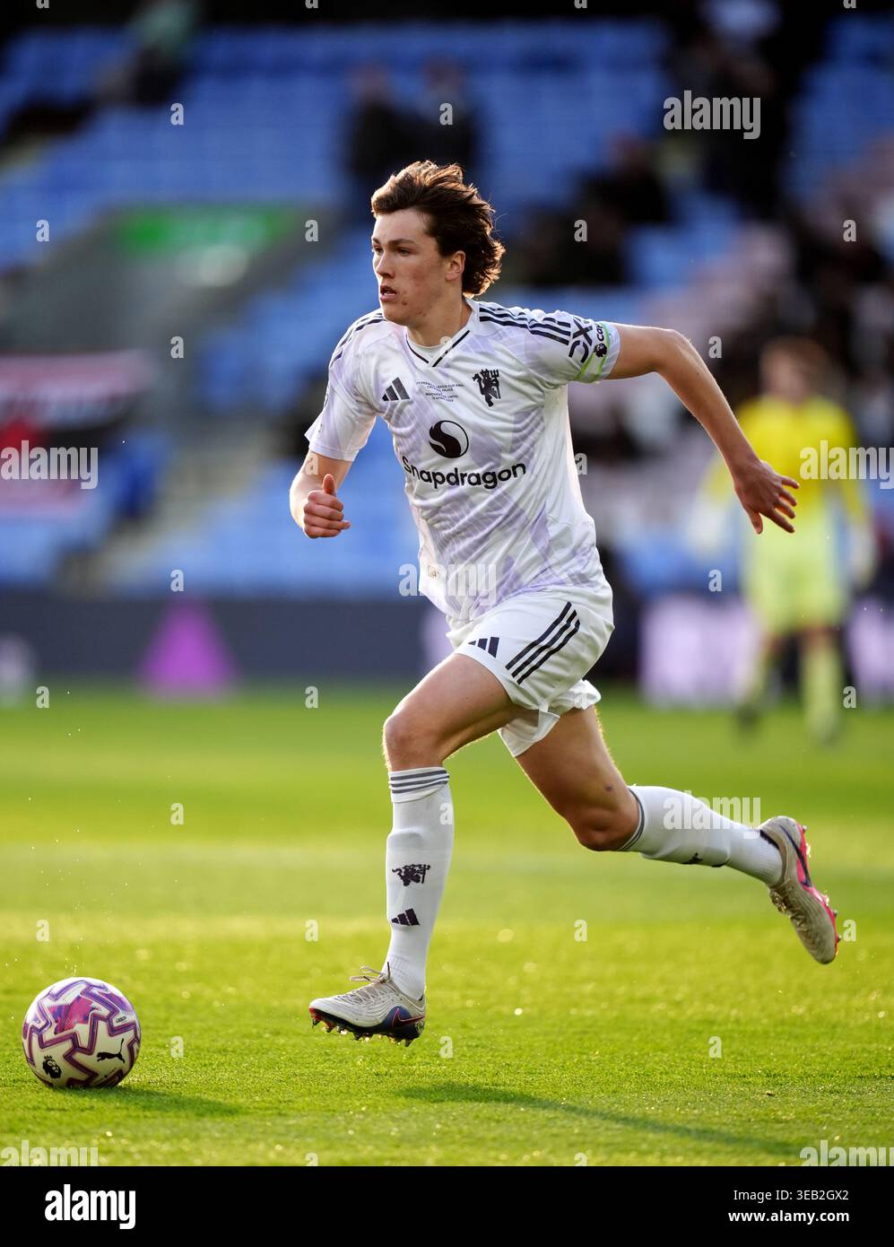 Manchester United's Daniel Armer during the U18 Premier League Cup ...