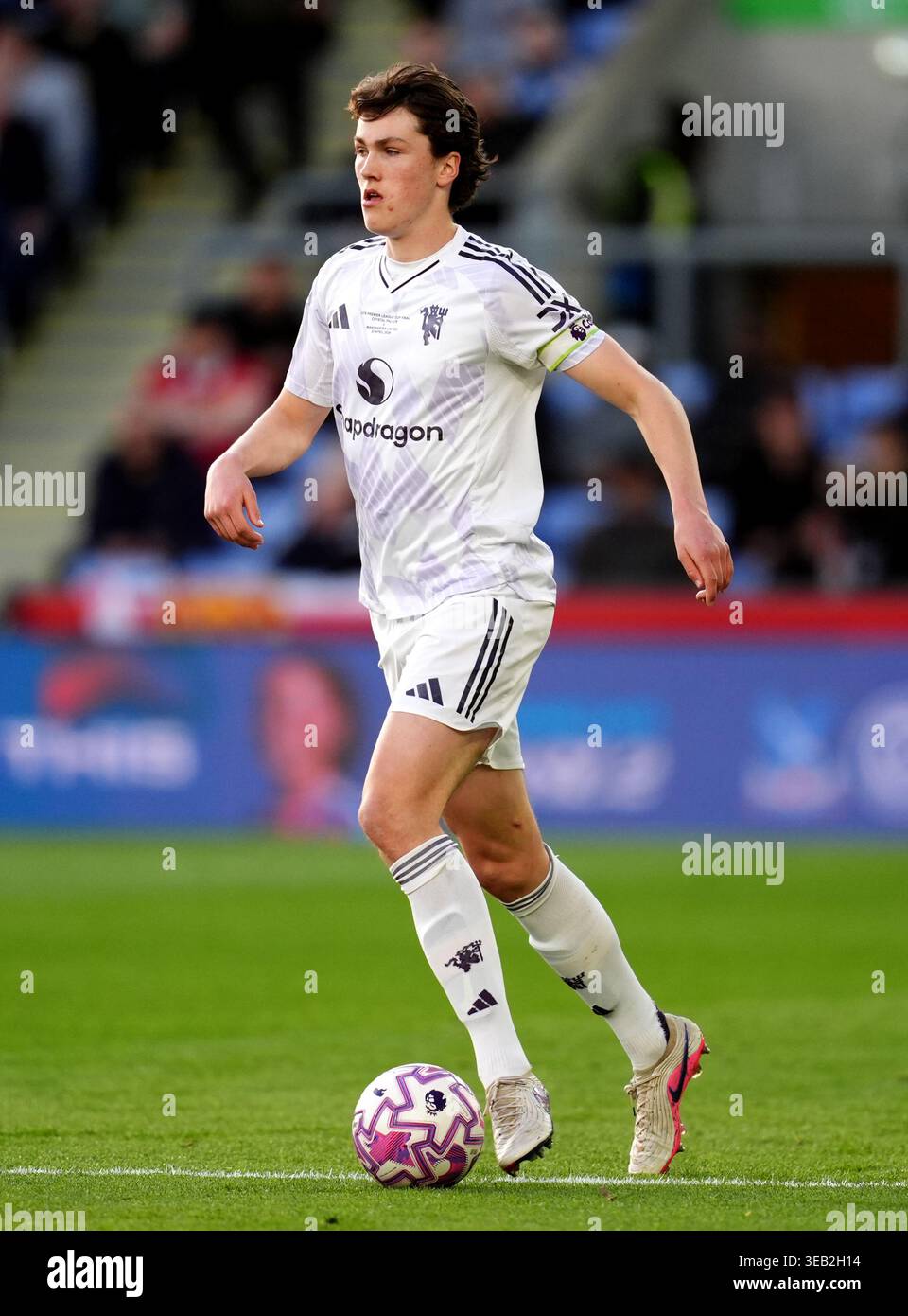 Manchester United's Daniel Armer during the U18 Premier League Cup ...
