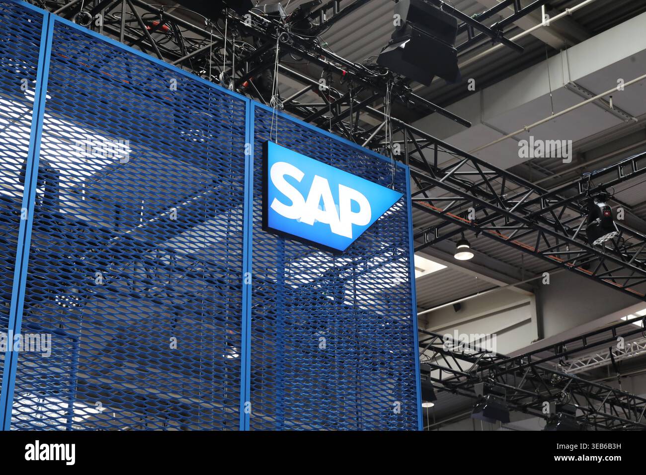SAP Messestand, auf der Hannnover Messe 2026. Hannover, 22.04.2026 ...