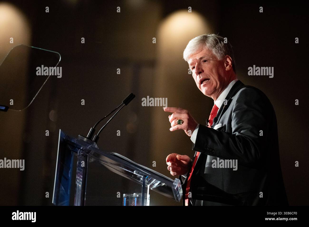 Toronto, Canada. 24th Apr, 2026. Tim Hodgson, Minister of Energy and ...