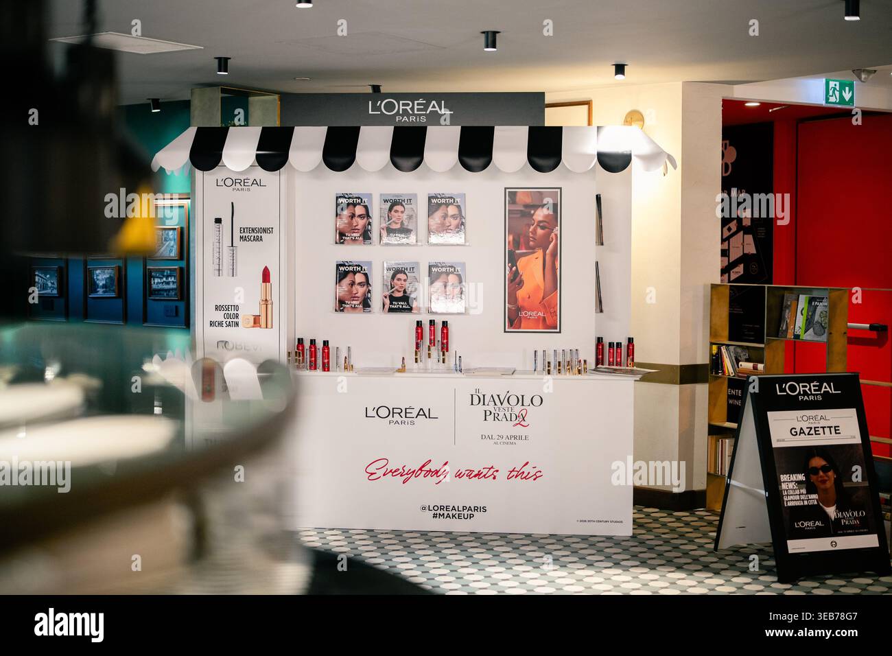 Premiere of -The Devil Wears Prada 2- Sponsor La Rinascente - Milan ...
