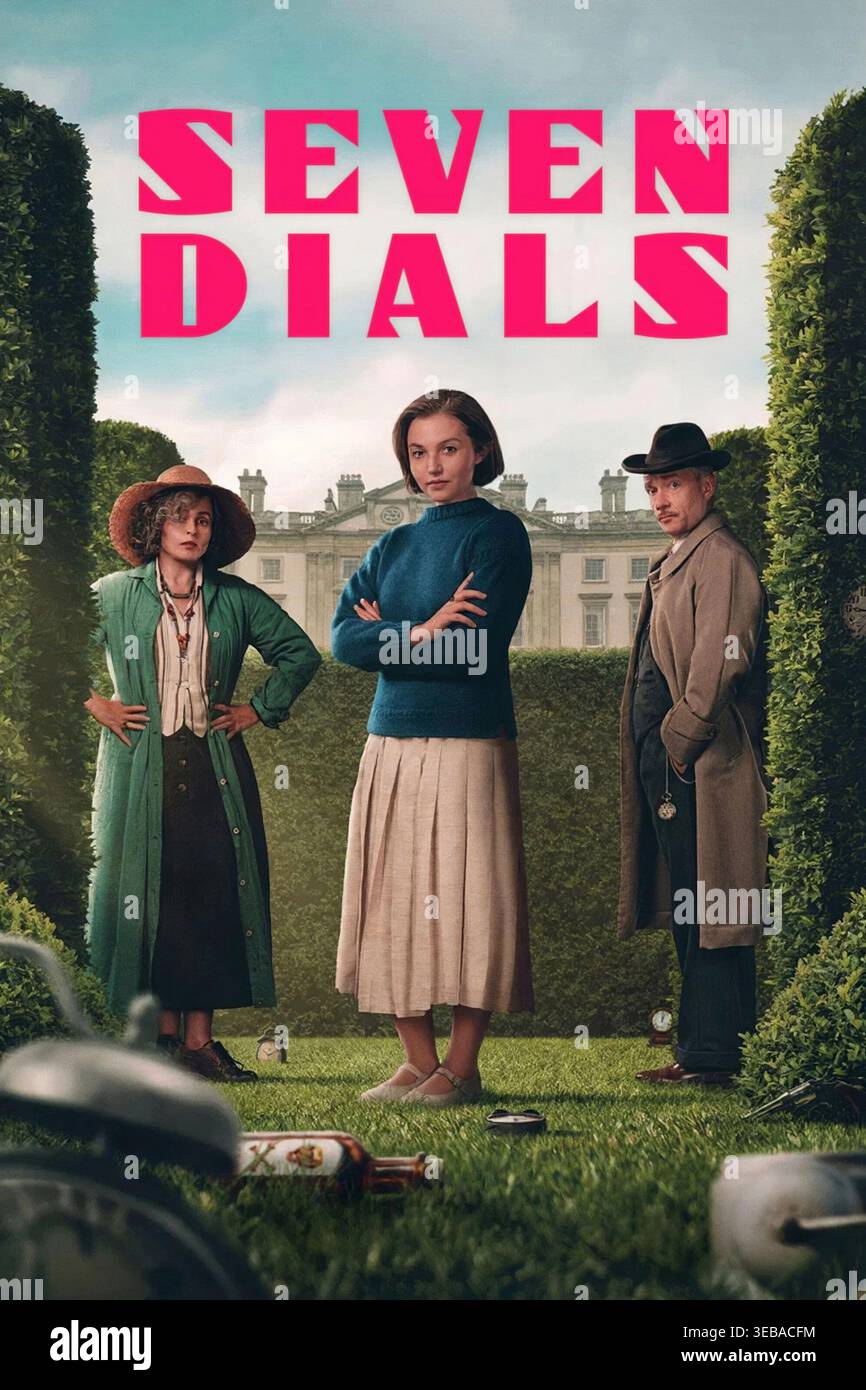 HELENA BONHAM CARTER, MARTIN FREEMAN and MIA MCKENNA-BRUCE in AGATHA ...