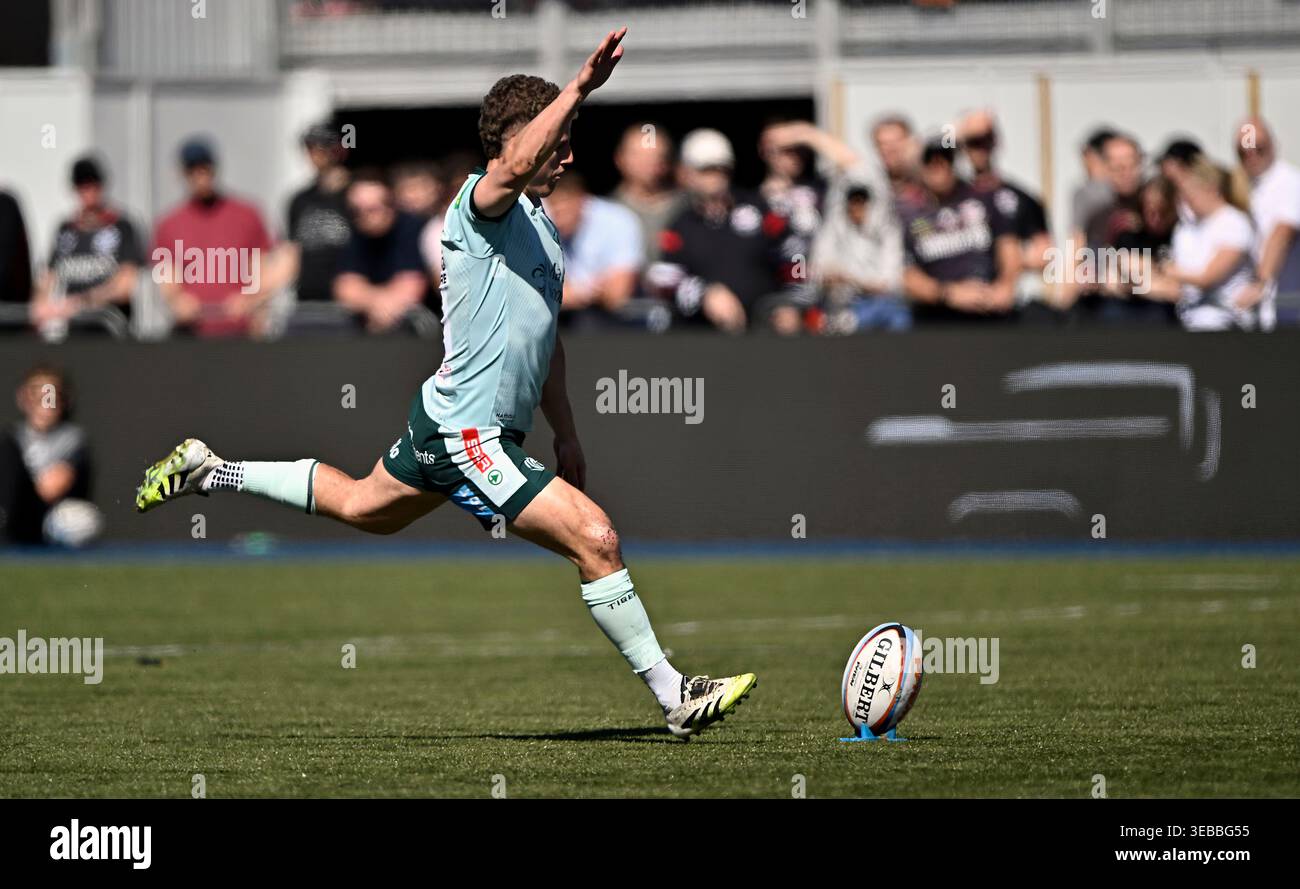 Barnet. United Kingdom. 25 April 2026. Prem Rugby. Saracens Vs ...