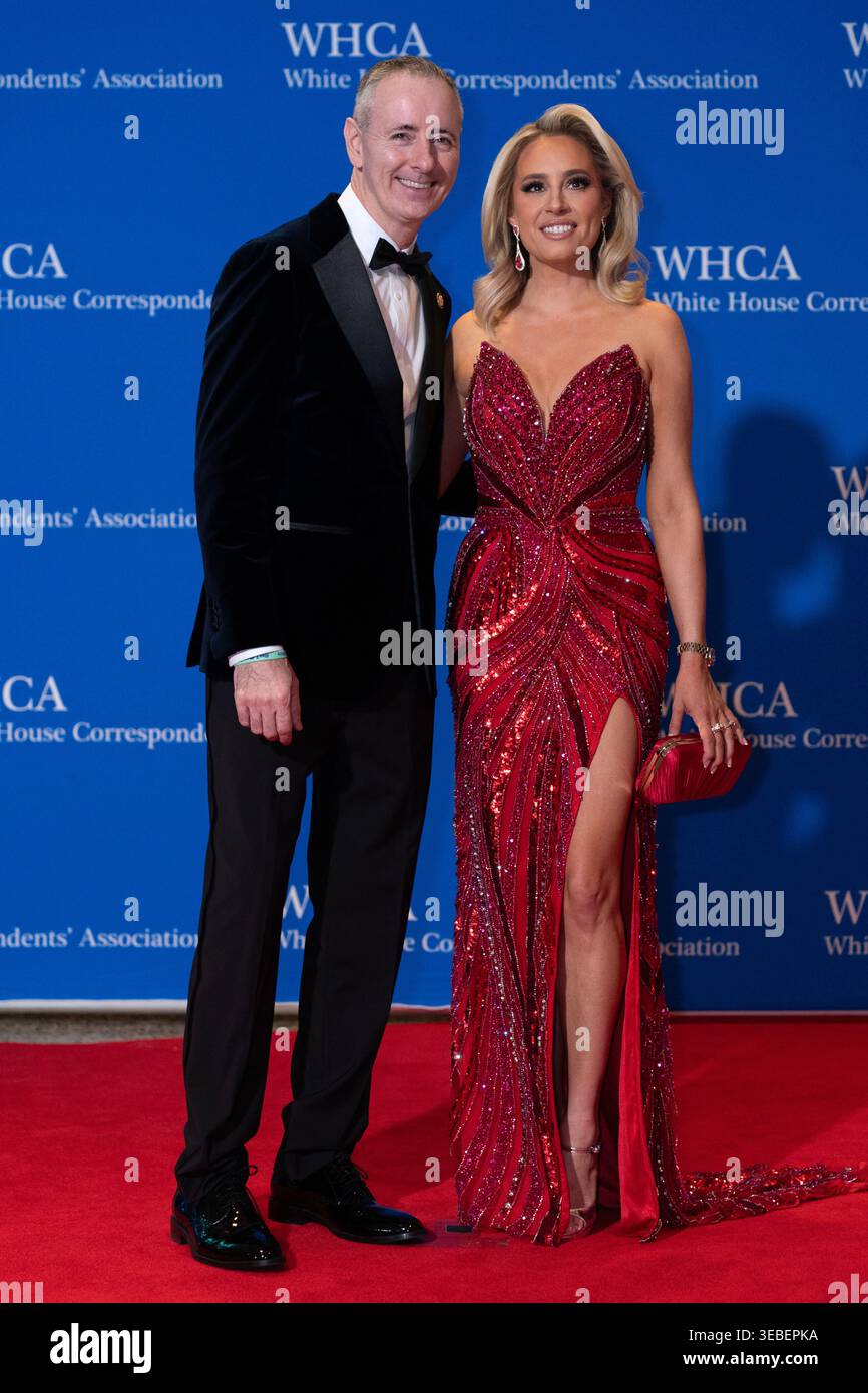 Rep. Brian Fitzpatrick R-Pa and Jacqui Heinrich for photographers as ...