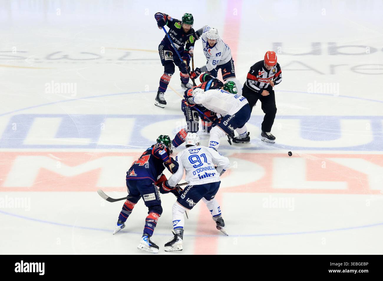 April 26, 2026, Uber-Arena, Berlin, DEU, DEL, 1.EBL, Polar Bears vs ...