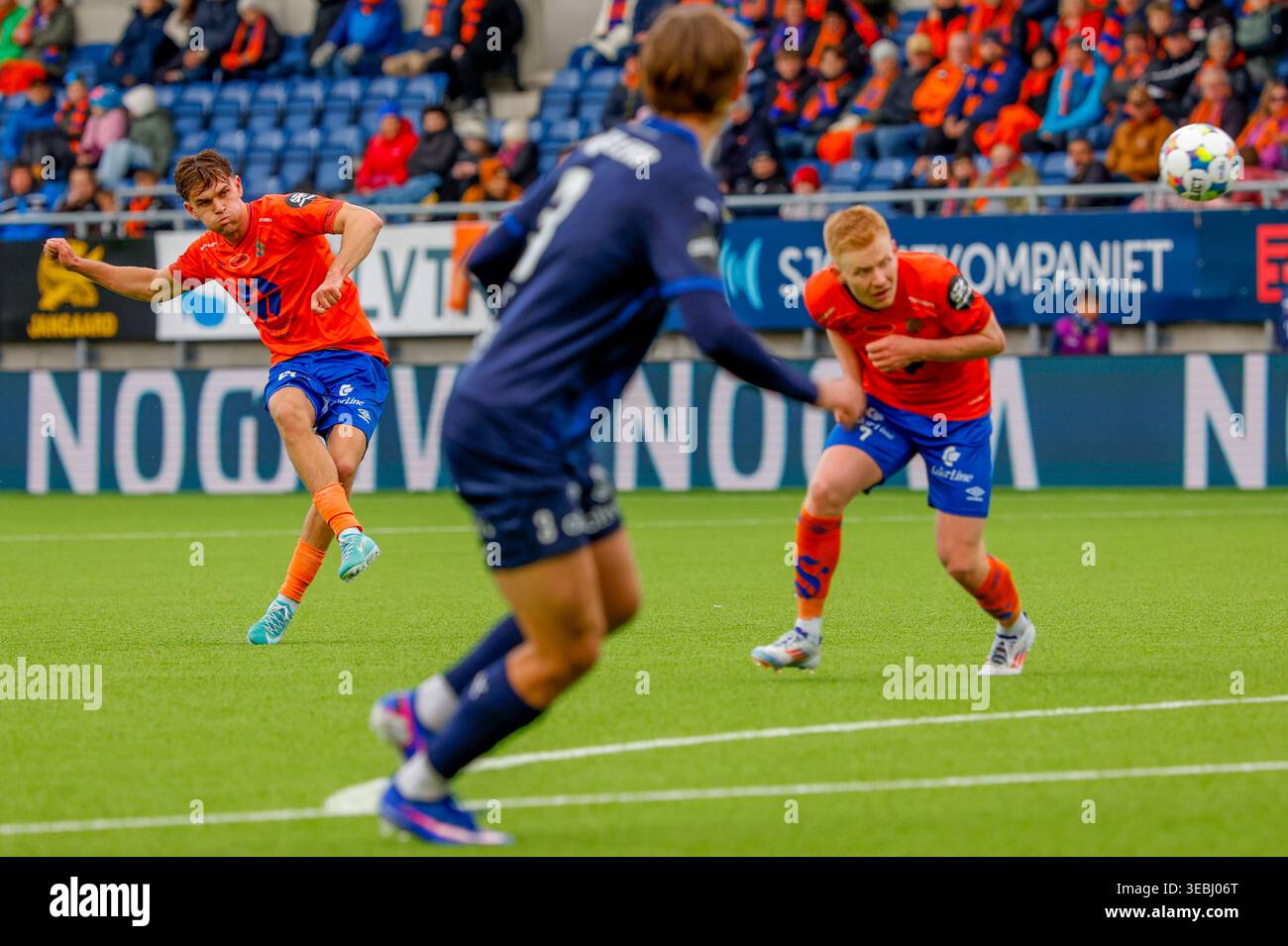 Ålesund 20260426. Aalesunds Mathias Christensen under eliteseriekampen ...