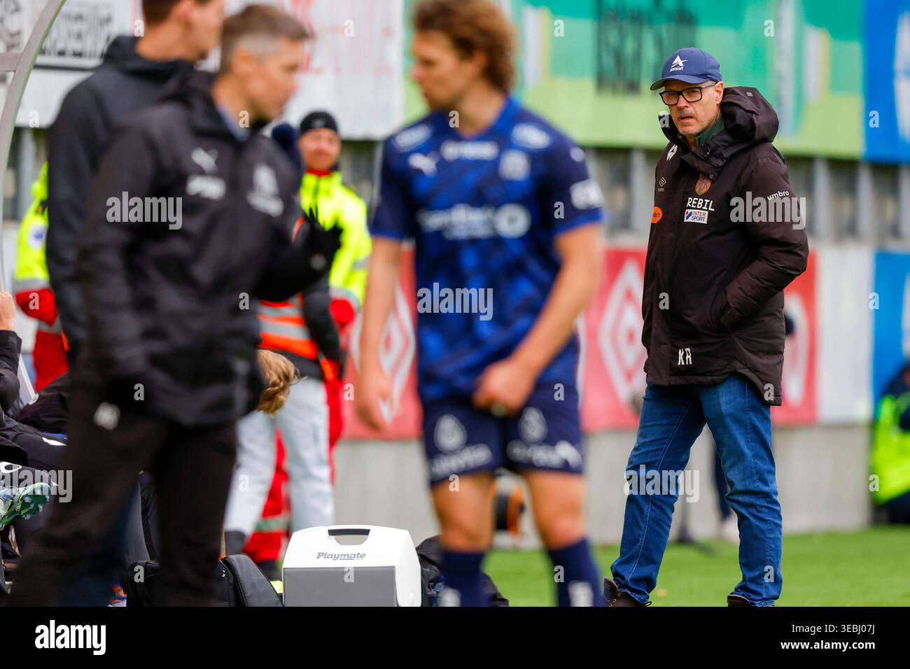 Ålesund 20260426. Aalesunds trener Kjetil Rekdal under eliteseriekampen ...