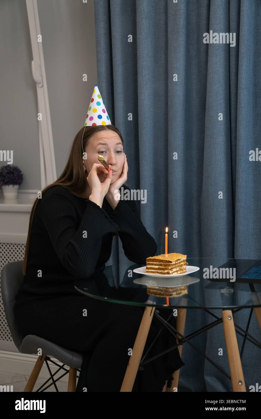 Lonely girl at party hi-res stock photography and images - Alamy