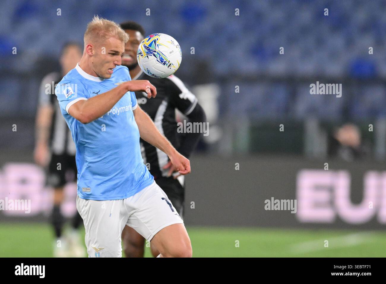 Olimpico Stadium, Rome, Italy - Gustav Isaksen of SS Lazio seen in ...