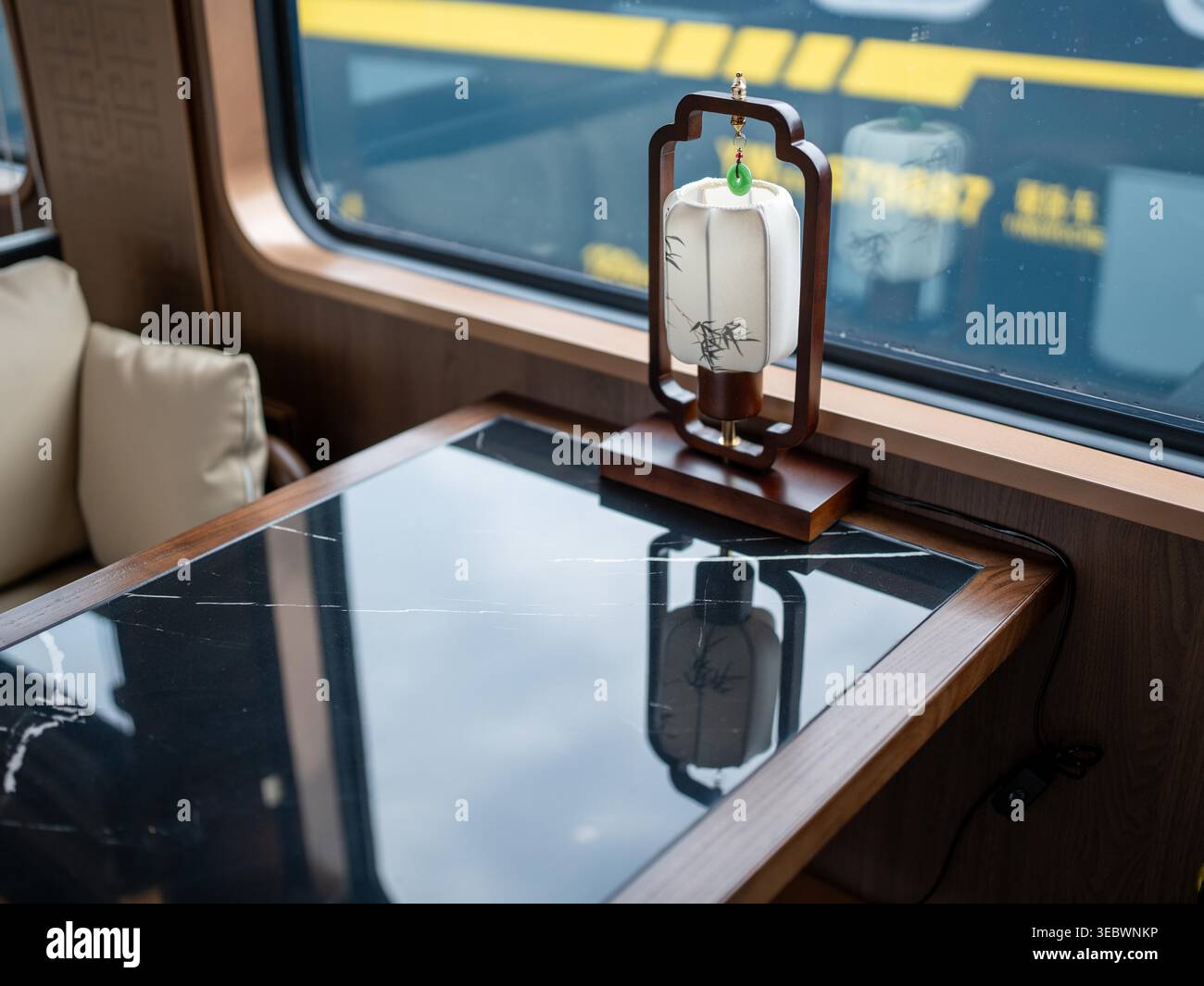 The 'Panda ExpressÂ·Jinxiu Tianfu' themed tourist train, integrating ...