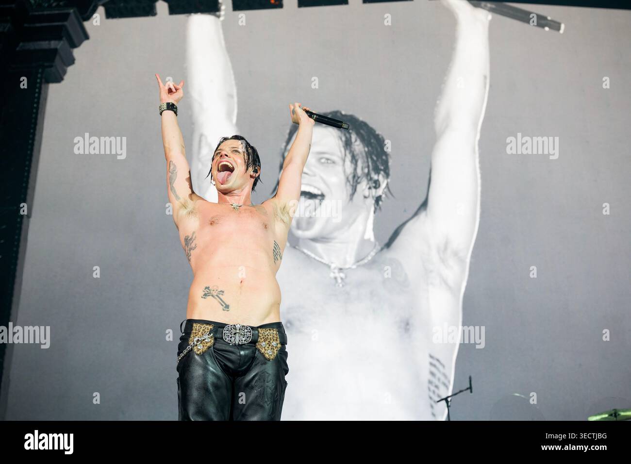 Manchester, UK. 04th April 2026. Yungblud, real name Dominic Richard ...