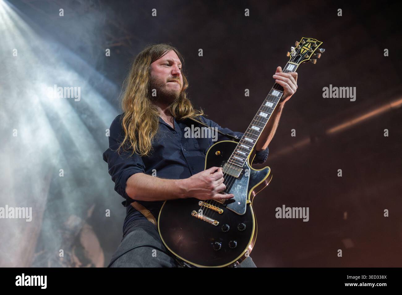 April 07, 2026: Ben Ash performs with Carcass at Alcatraz in Milan ...