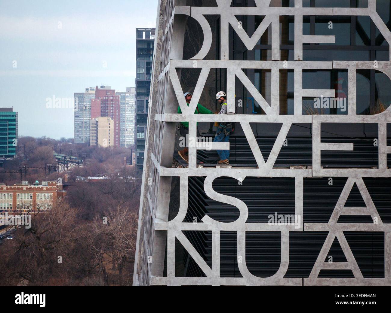 Barack obama presidential library hi-res stock photography and images ...