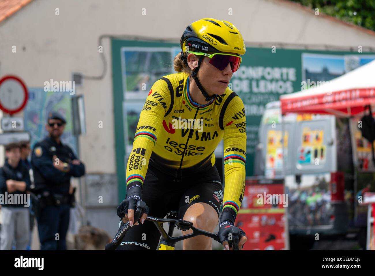 Lugo, Spain, May 6, 2026: Stage 4 of La Vuelta Femenina 2026, a women’s ...