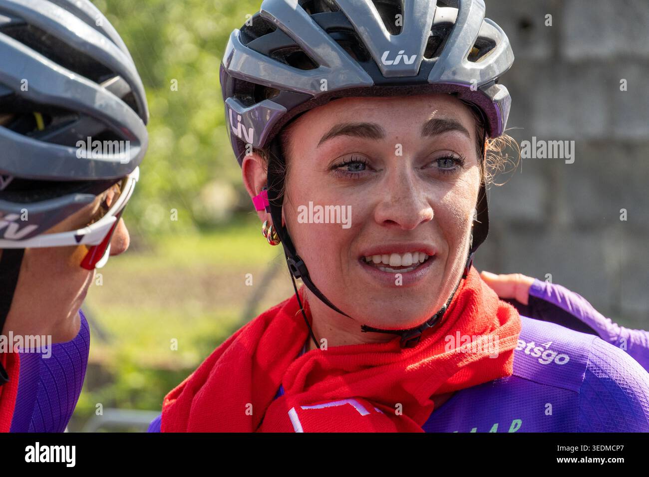 Lugo, Spain, May 6, 2026: Stage 4 of La Vuelta Femenina 2026, a women’s ...