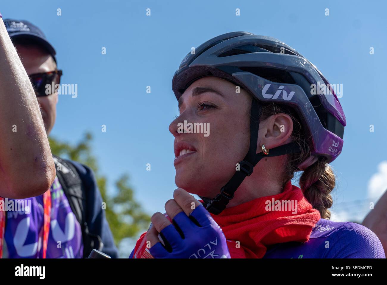 Lugo, Spain, May 6, 2026: Stage 4 of La Vuelta Femenina 2026, a women’s ...