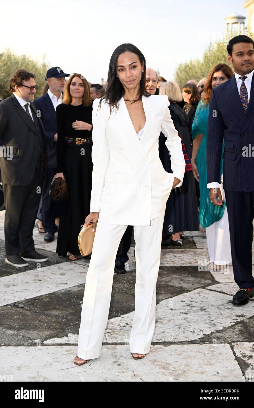 Zoe Saldana 61st Biennale Of Venice - International Art Exposition ...