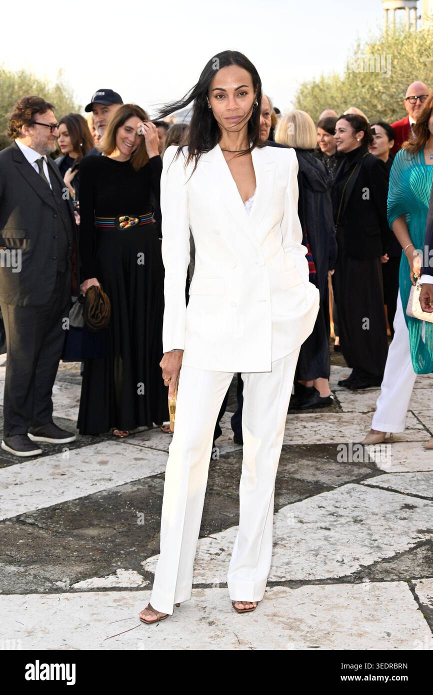 Zoe Saldana 61st Biennale Of Venice - International Art Exposition ...