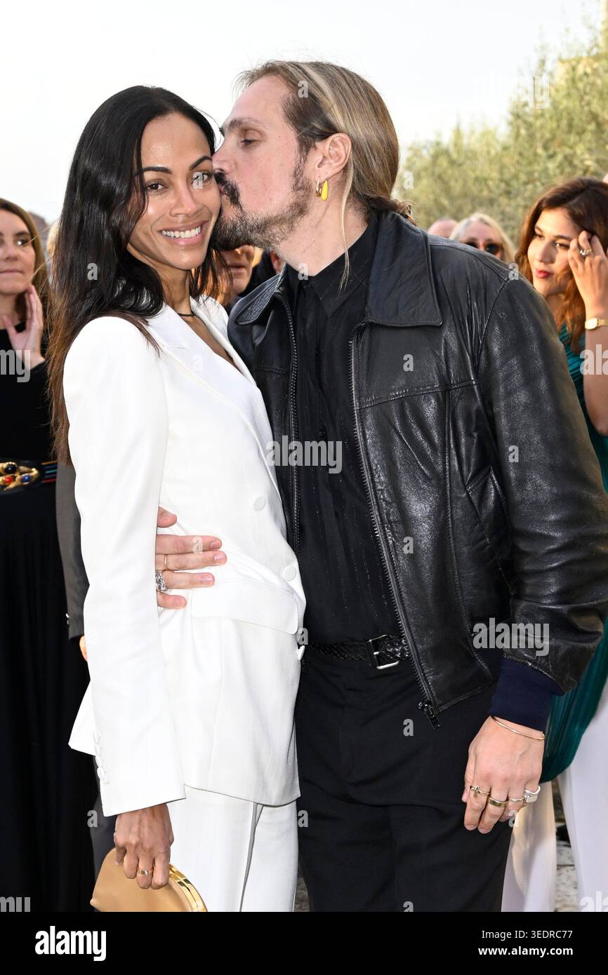 Zoe Saldana , Marco Perego 61st Biennale Of Venice - International Art ...