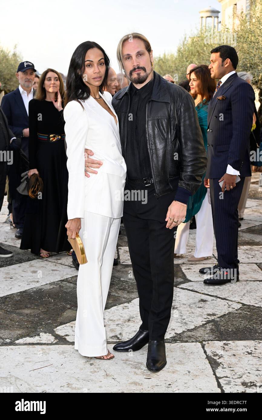 Zoe Saldana , Marco Perego 61st Biennale Of Venice - International Art ...