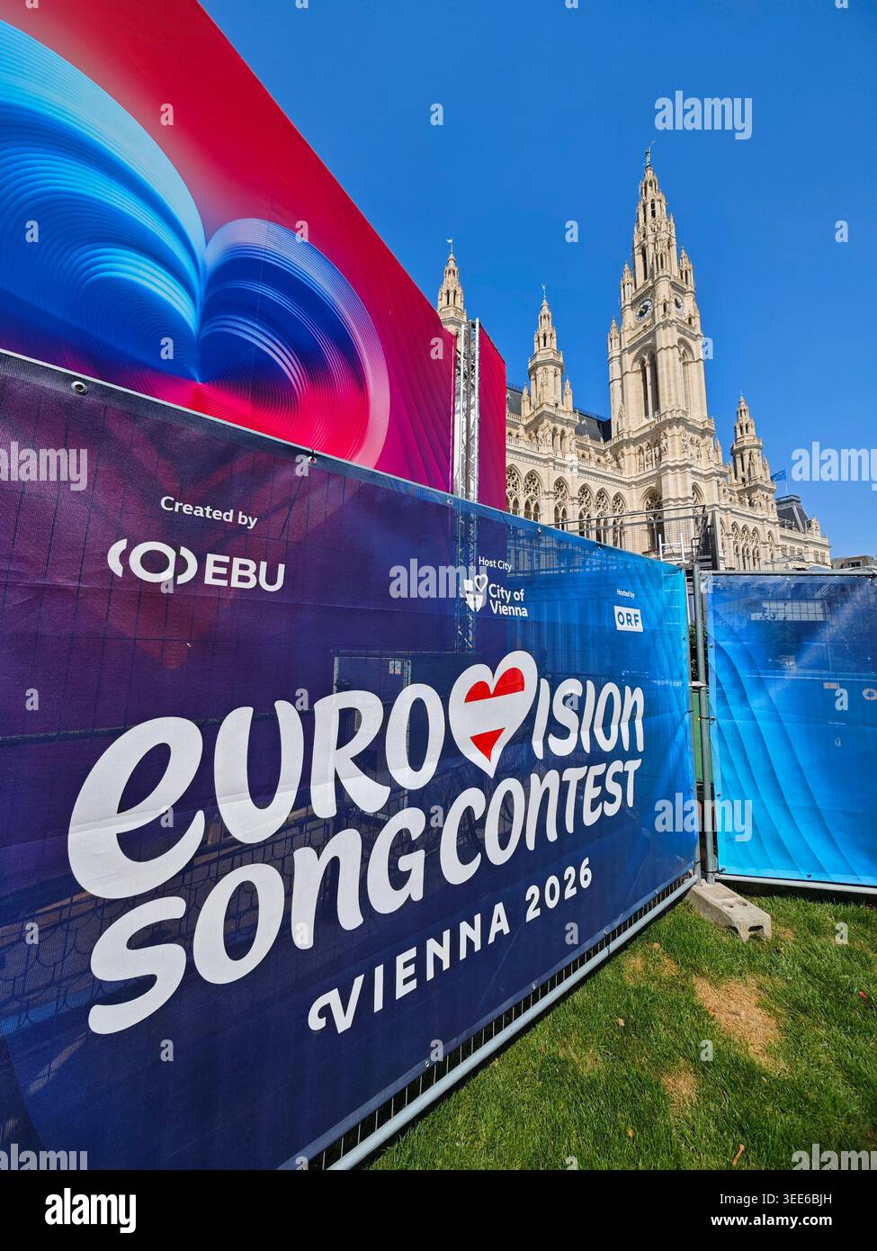 Eurovision song contest vienna logo hi-res stock photography and images ...