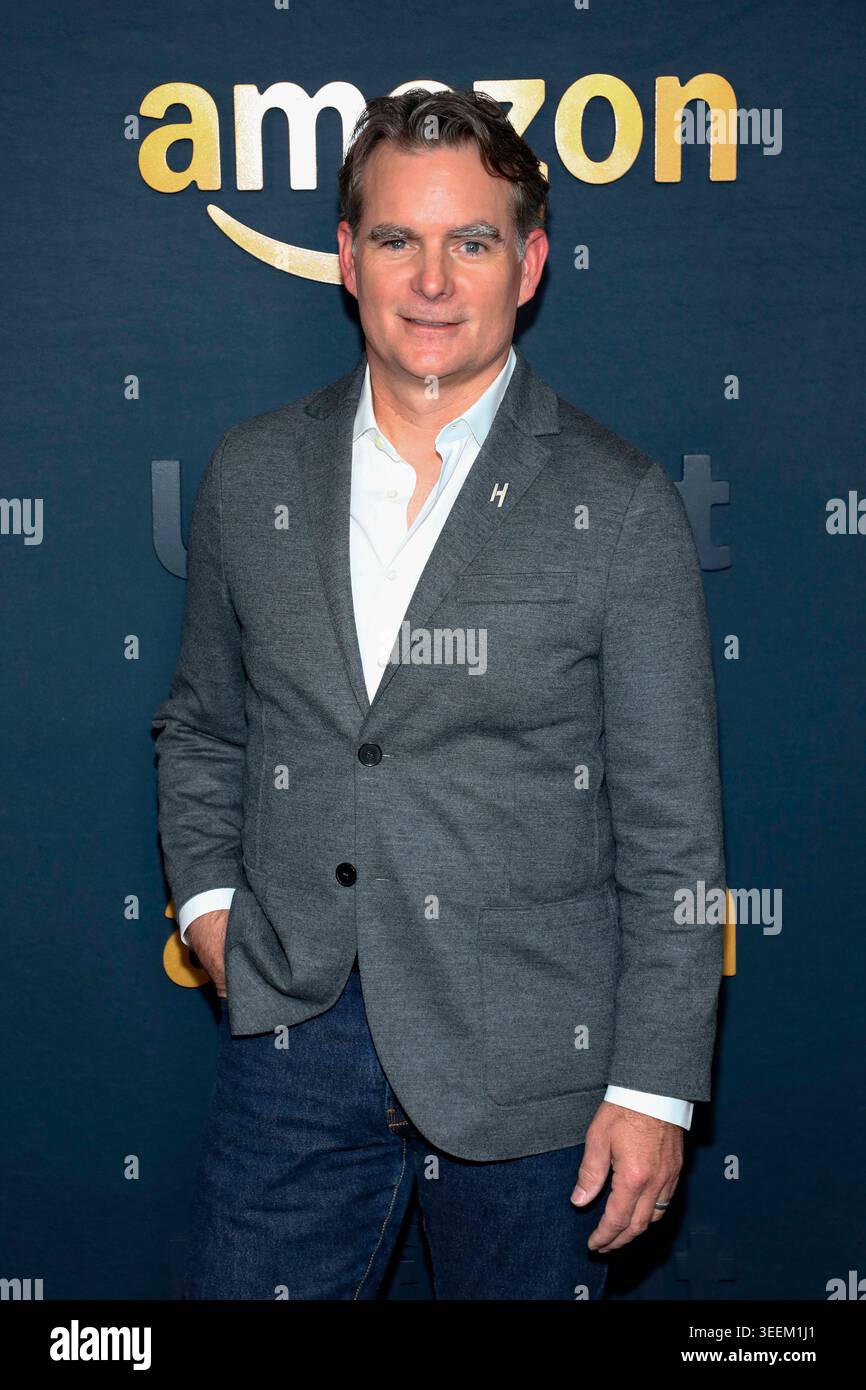 Jeff Gordon attends the Amazon network upfront at the Beacon Theatre on ...
