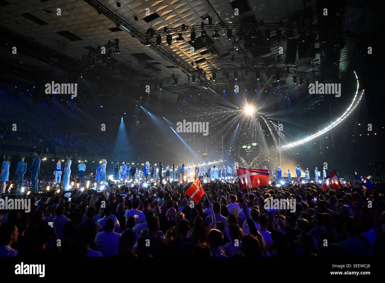 The start of Semi-Final 1 of the 70th Eurovision Song Contest (ESC) at ...