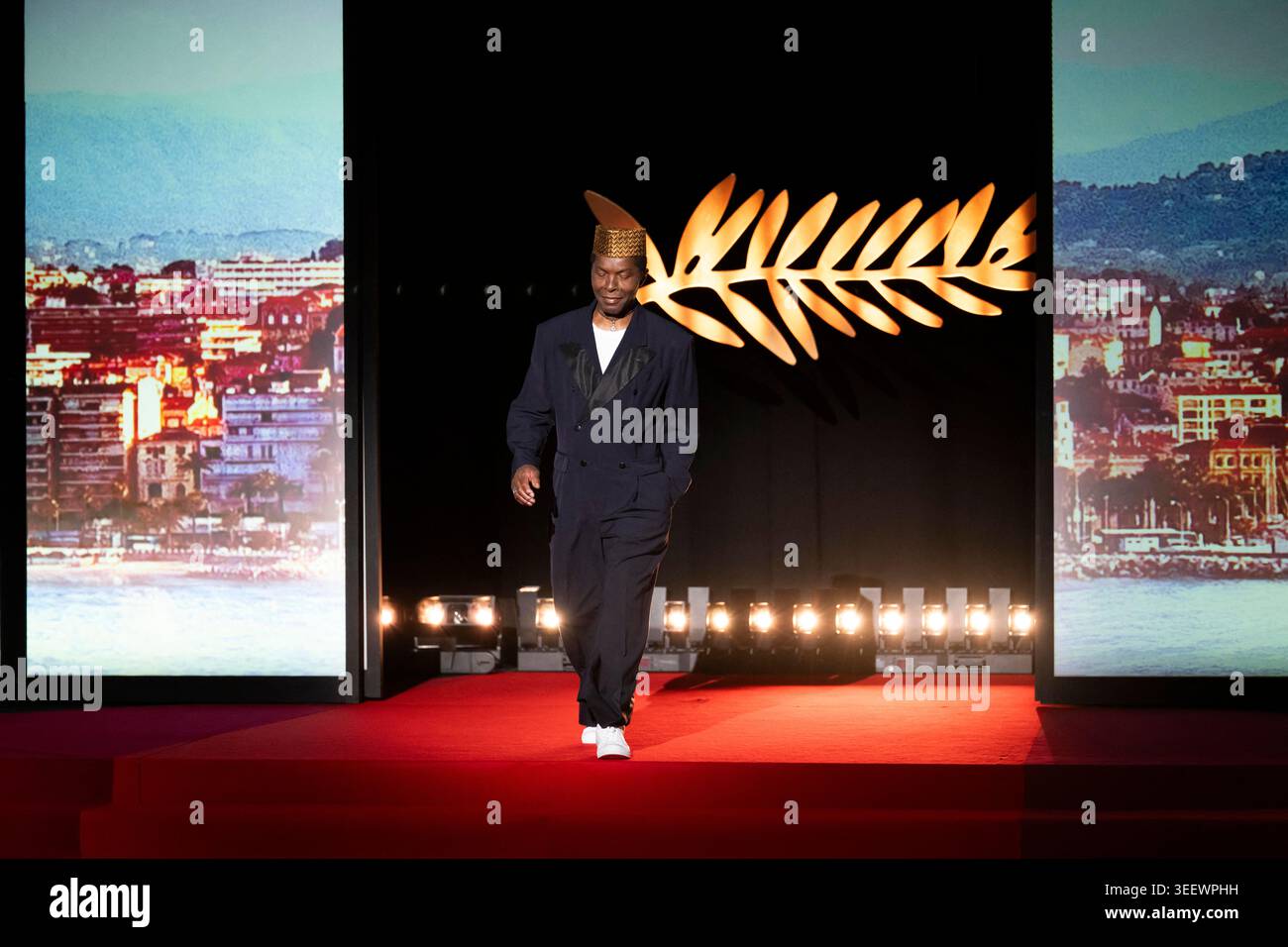 Member of the jury Ivorian actor Isaach De Bankole during the Opening ...