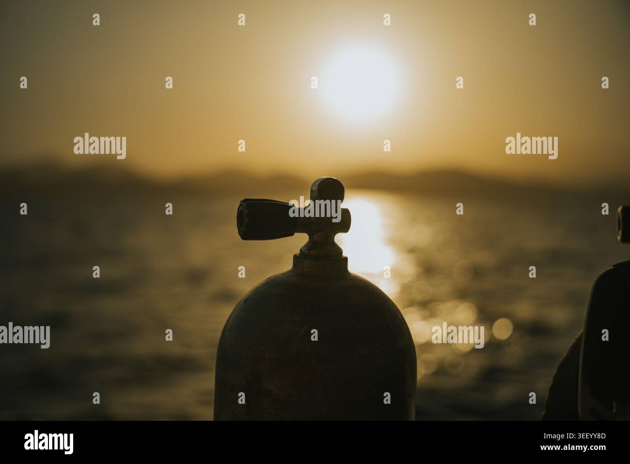 Scuba tank silhouette standing hi-res stock photography and images - Alamy