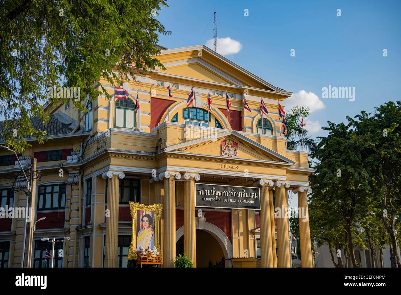 Building of Territorial Defense Command in Phra Nakhon in City of ...