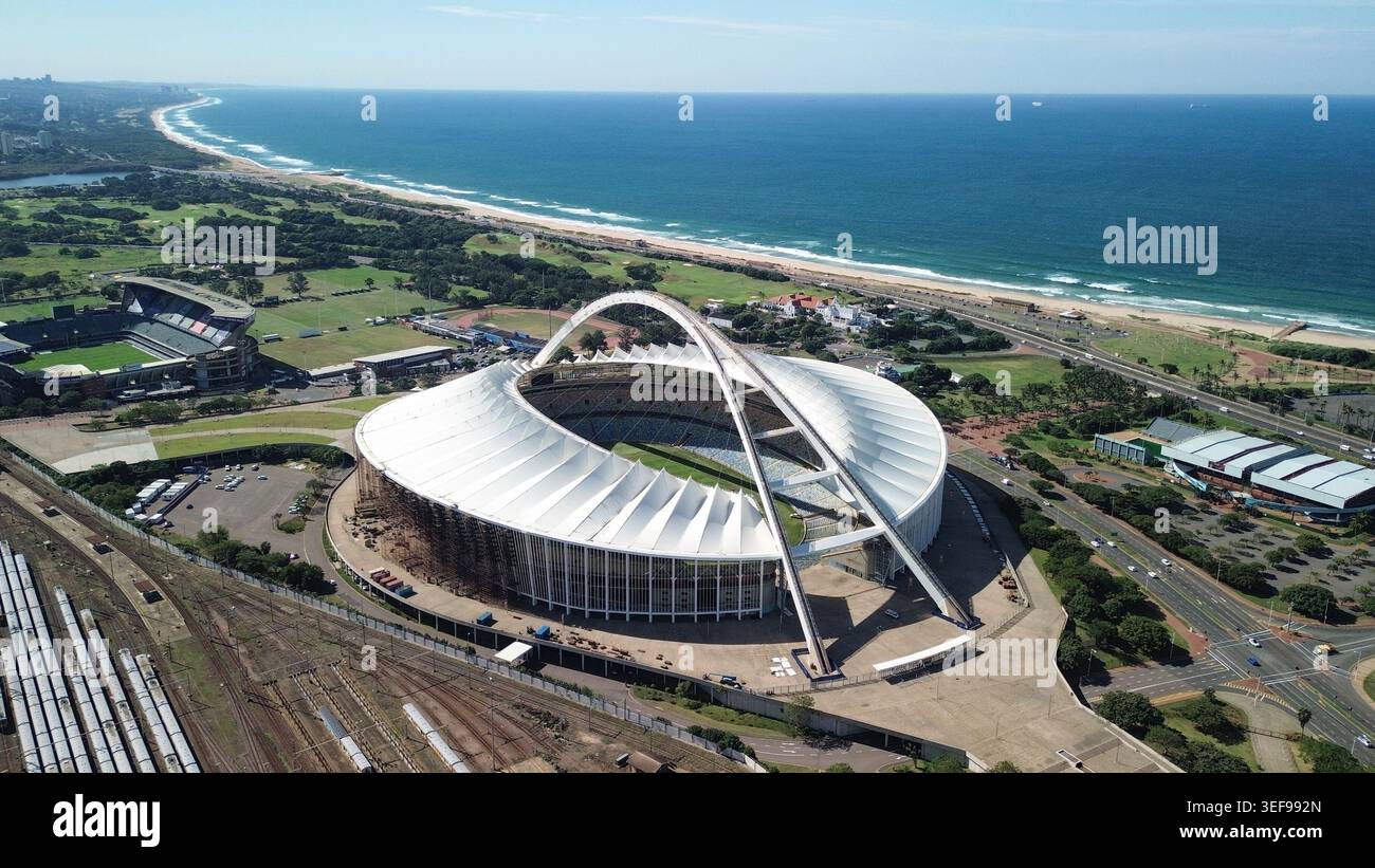 Durban. 11th May, 2026. An aerial drone photo taken on May 11, 2026 ...