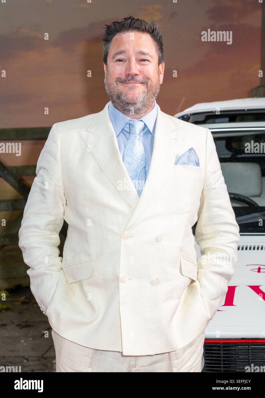 Rufus Jones attends "Rivals" Season 2 World Premiere at the BFI IMAX in ...