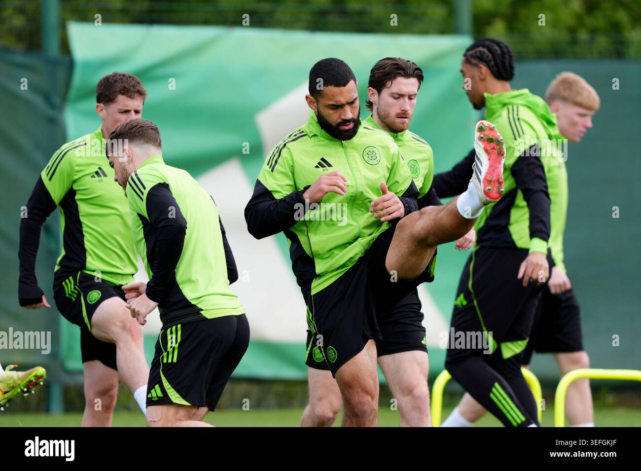 Celtic's Cameron Carter-Vickers during a training session at Lennoxtown ...