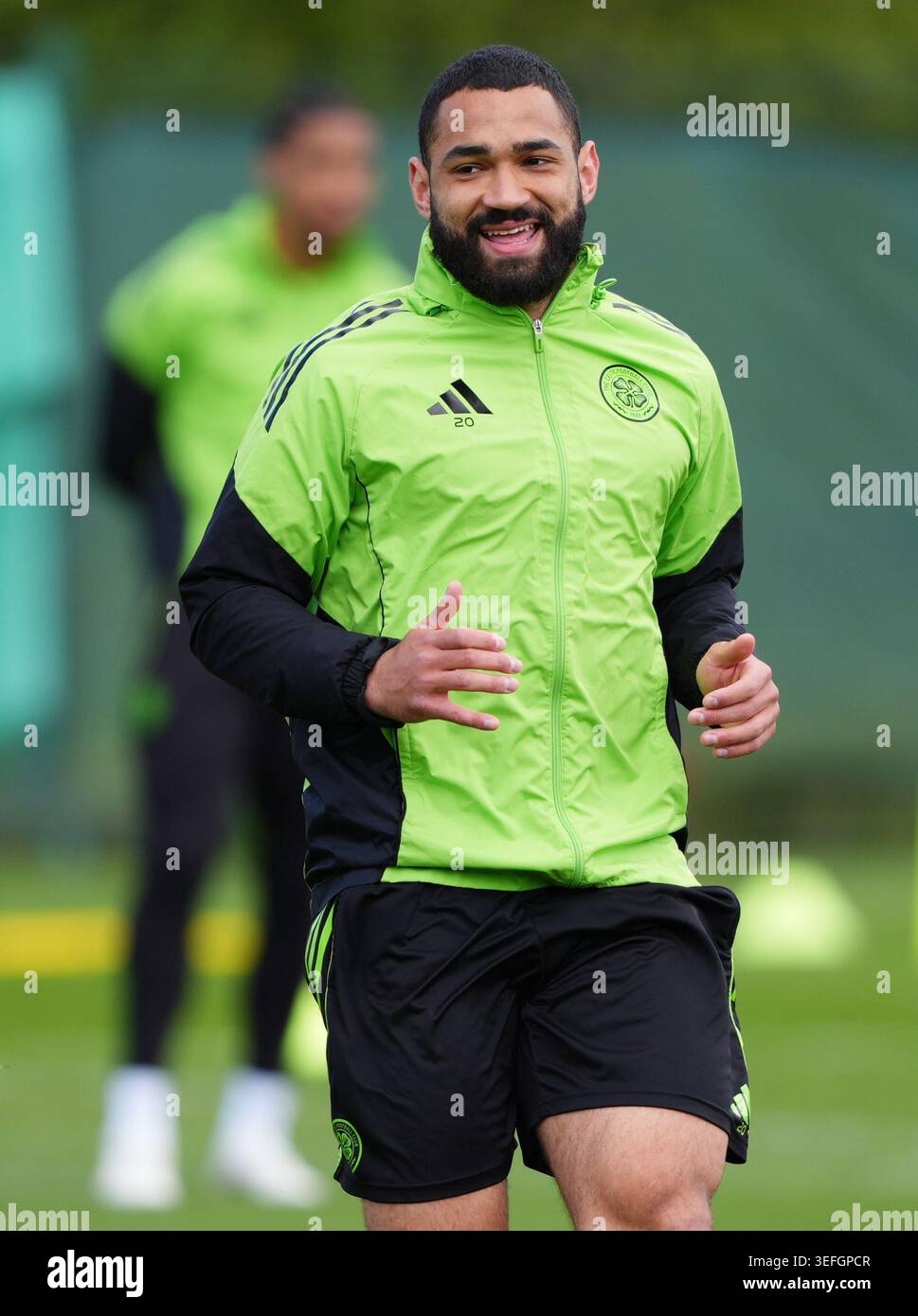 Celtic's Cameron Carter-Vickers during a training session at Lennoxtown ...