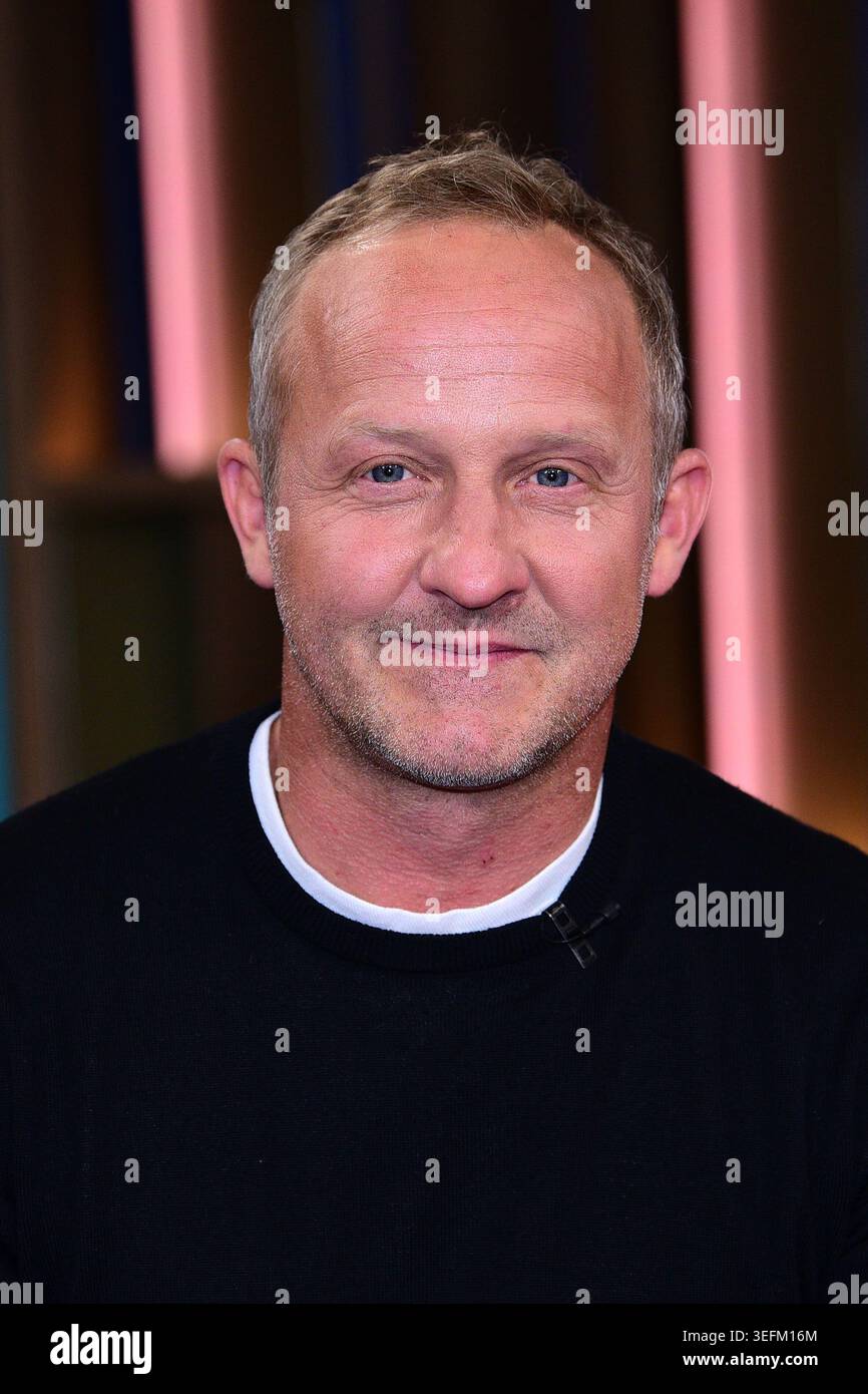Maximilian Brueckner during the „Das Rote Sofa“ tv show at NDR Studios ...