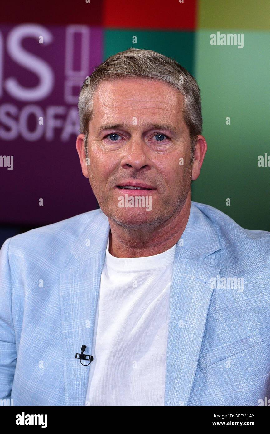 Hinnerk Baumgarten during the „Das Rote Sofa“ tv show at NDR Studios on ...