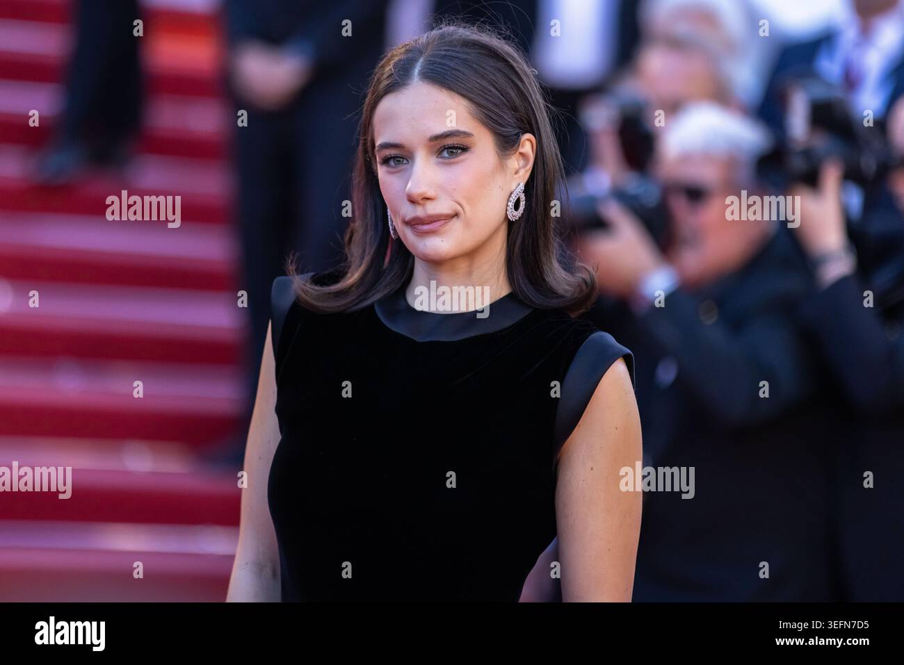 Ella Bleu Travolta Attends The Red Carpet Of Karma At The 79th Cannes