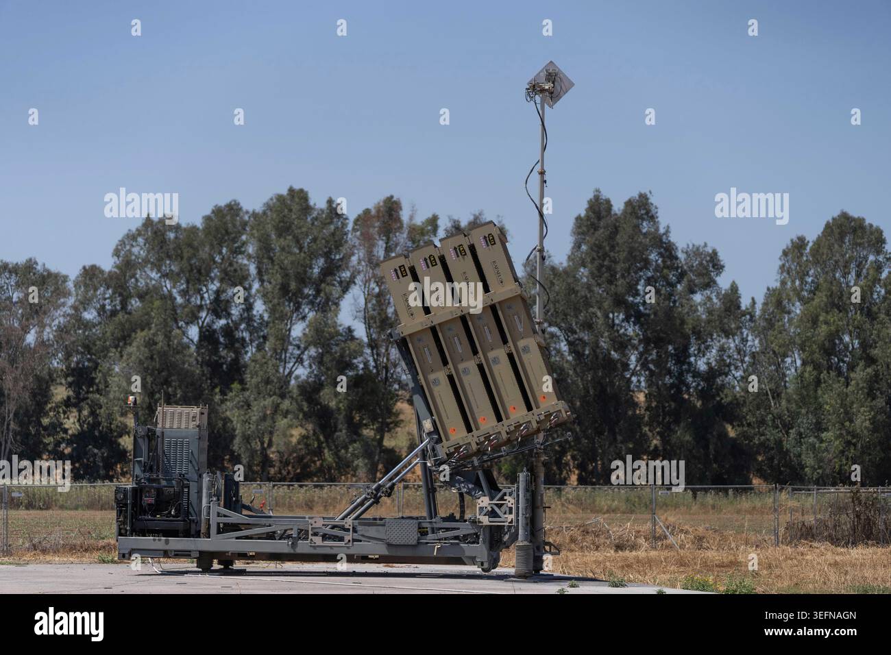 FILE - Israel's Iron Dome air-defense system stands in place in Sderot ...