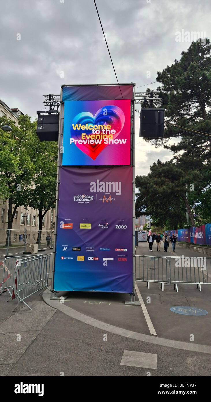 Eurovision song contest vienna logo hi-res stock photography and images ...