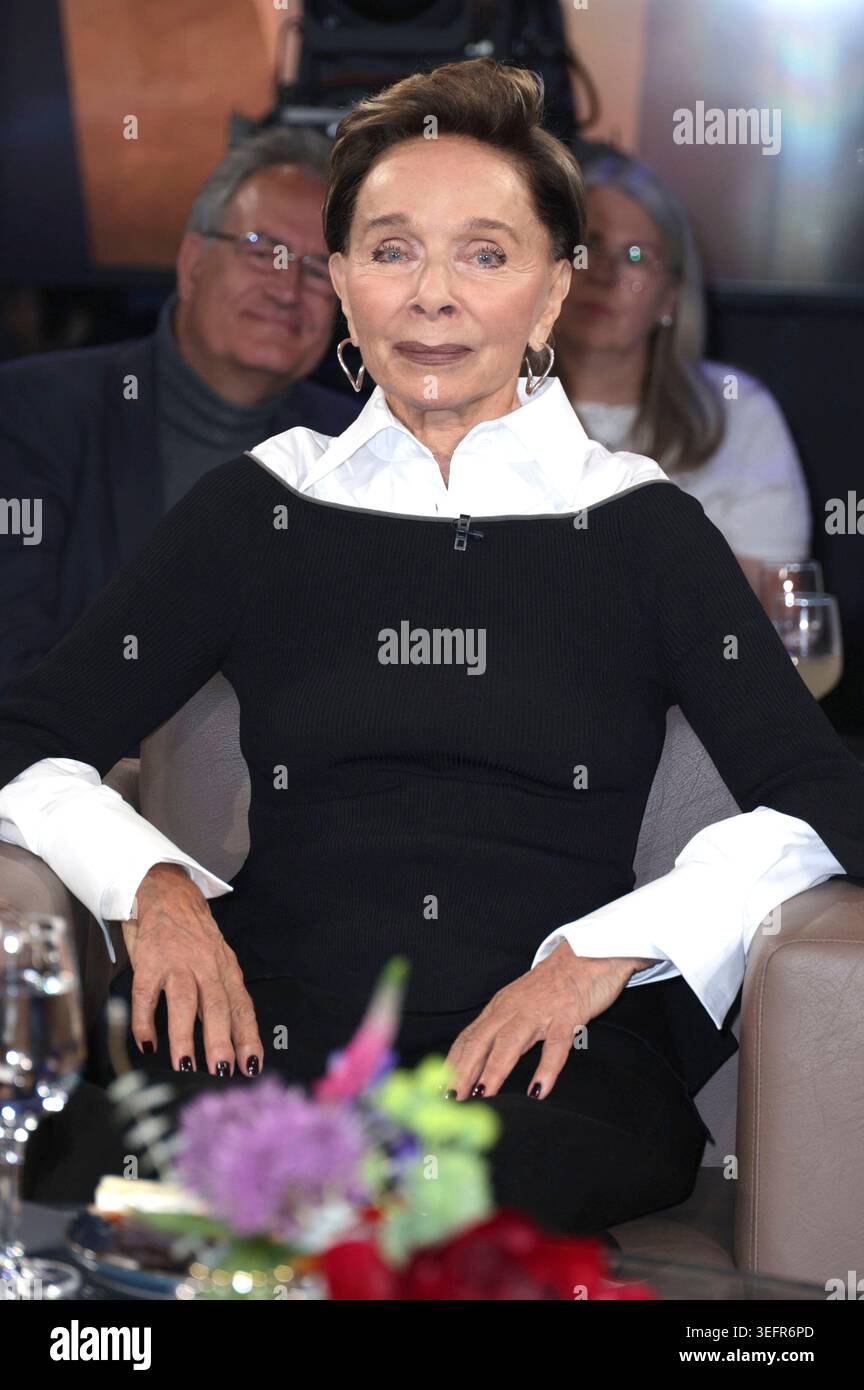 Monika Peitsch, recording of the NDR talk show from Studio Lokstedt ...
