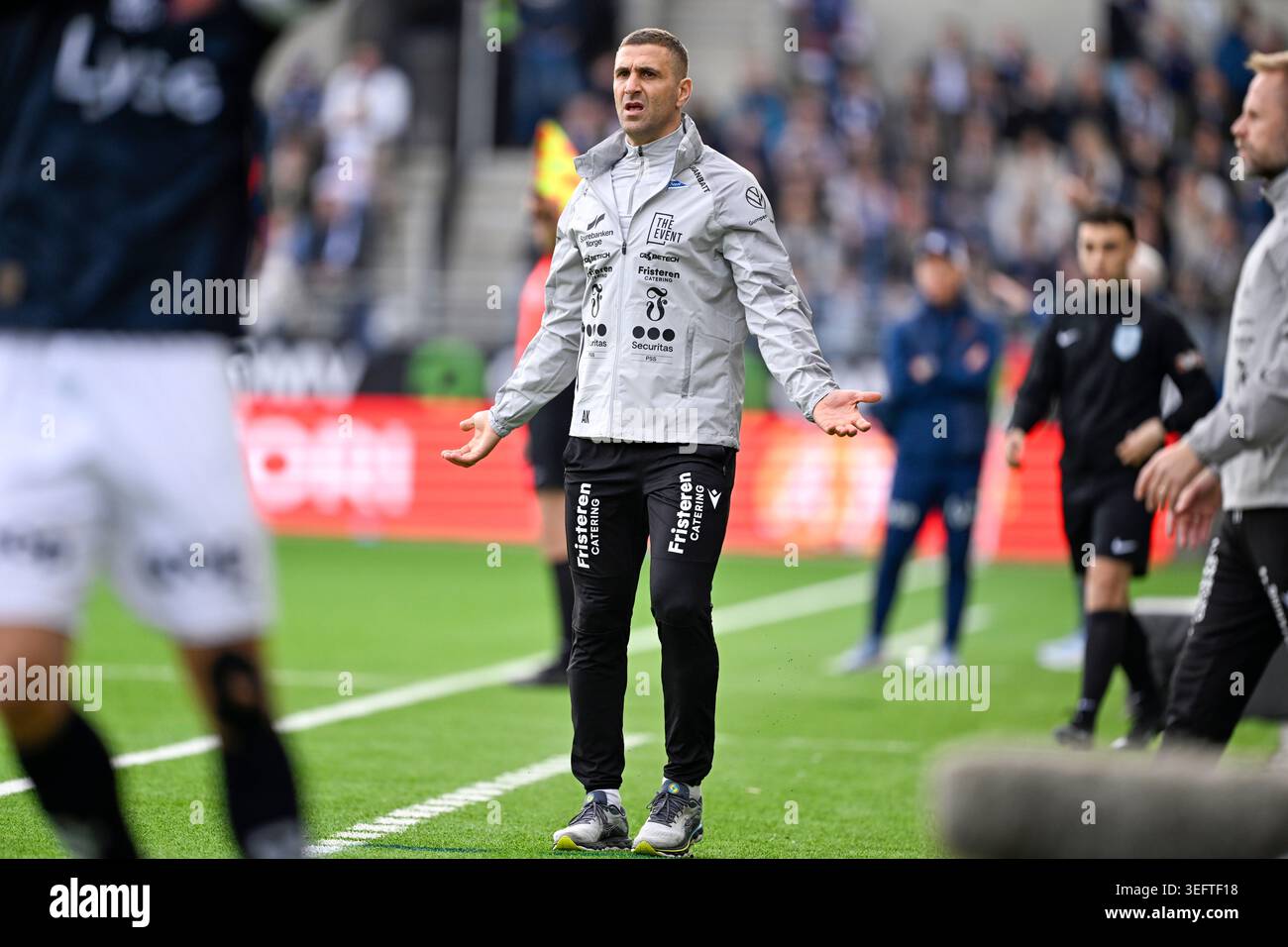Stavanger 20260516. Start coach Azar Karadas during the elite football ...
